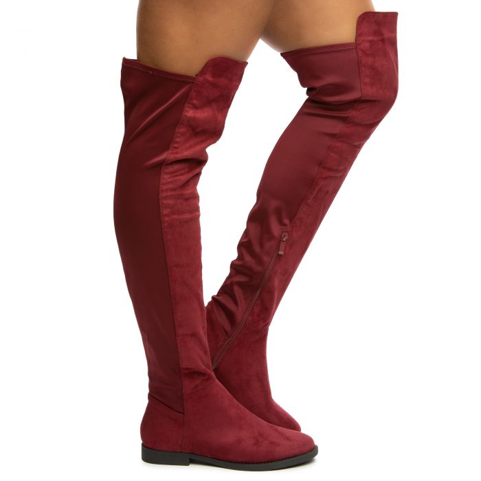 LILIANA Willy-2 Over The Knee Boots WILLY-2-BURG - Shiekh