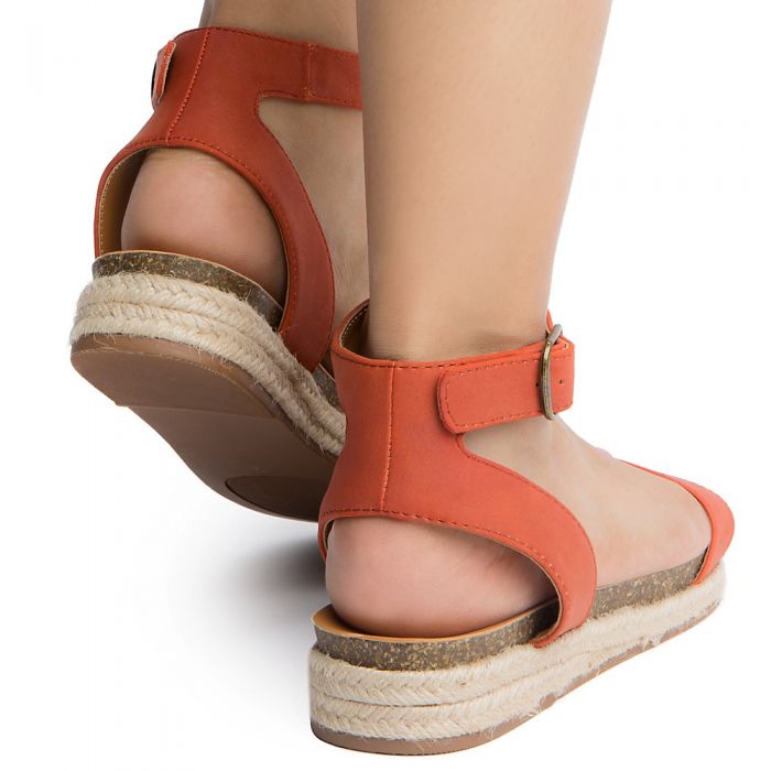 FORTUNE DYNAMICS Tacoma-S Flat Sandals TACOMA-S-ORG - Shiekh