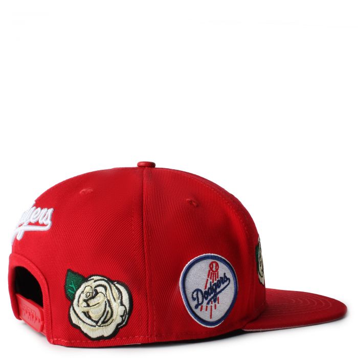 PRO STANDARD Los Angeles Dodgers Roses Snapback LLD735617-RED - Shiekh