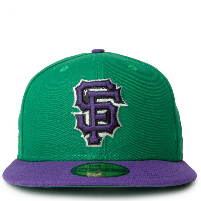 NEW ERA CAPS San Francisco Giants Green Purple 59Fifty Fitted Cap ...