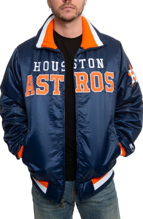 STARTER Houston Astros Varsity Jacket LS850697-HAS - Shiekh