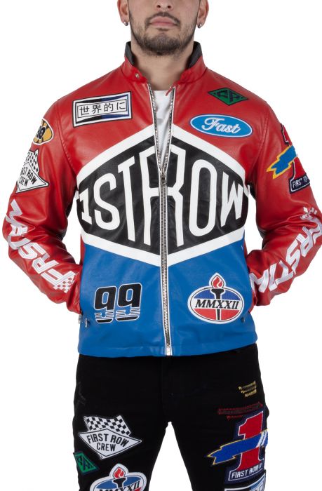 FIRST ROW Racing Diamond Logo Jacket FRJ2032-MULTI - Shiekh