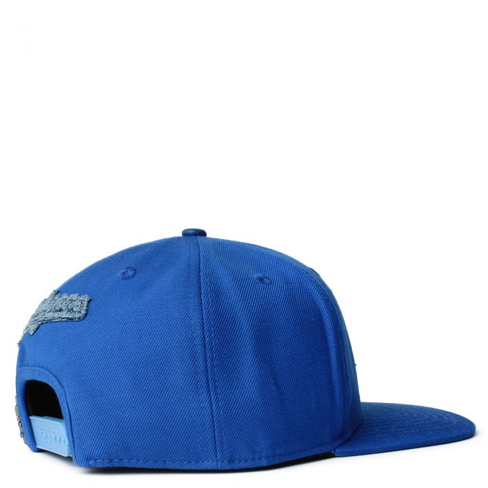 PRO STANDARD Dodgers Varsity Blues Snapback LLD738400-DBL - Shiekh