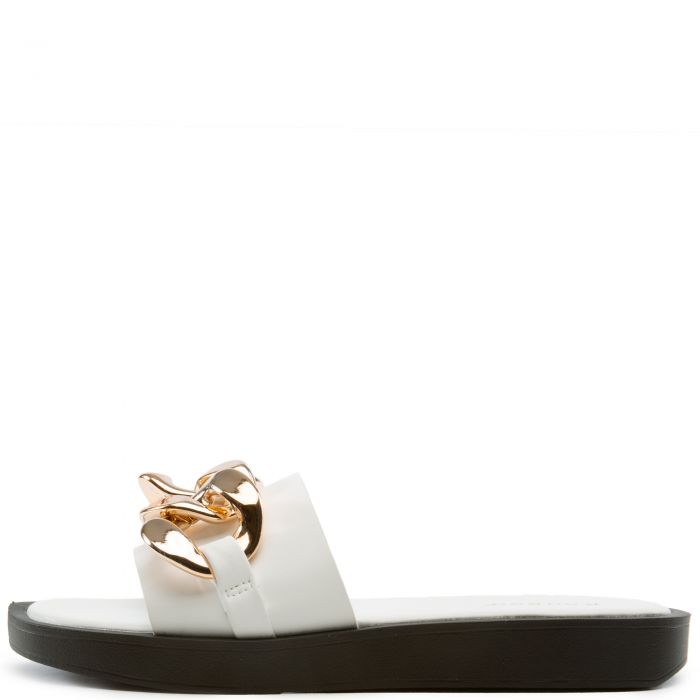 BAMBOO Sidekick-11 Sandals JPM SIDEKICK-11-WHTCRP - Shiekh