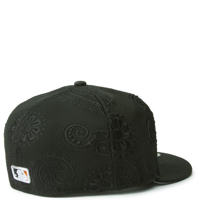 NEW ERA CAPS San Francisco Giants MLB Swirl Black 59FIFTY Fitted Hat ...