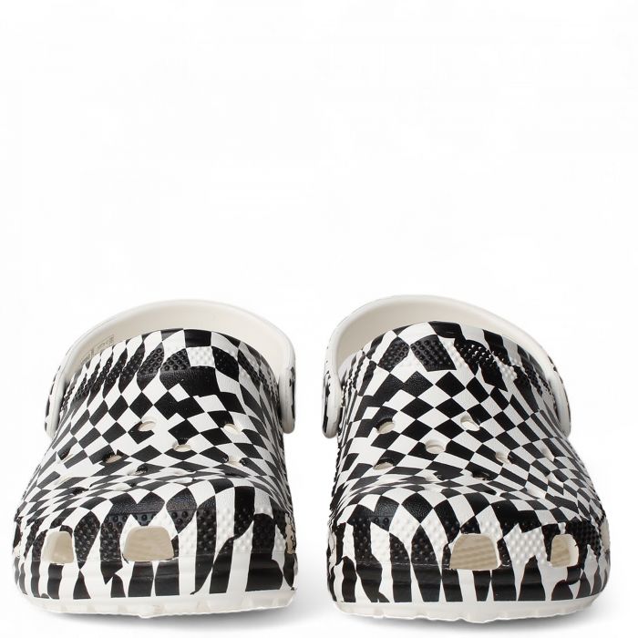 CROCS Classic Warped Checker Clog K 210990-103 - Shiekh
