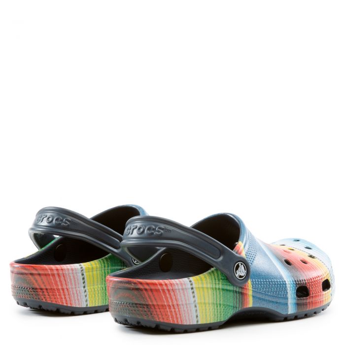 CROCS Classic Striped Clog 206126-95T - Shiekh