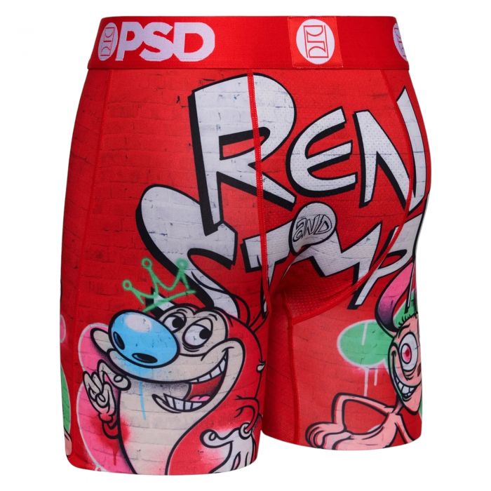 PSD Ren & Stimpy Graffiti Boxer Briefs 124180080 - Shiekh
