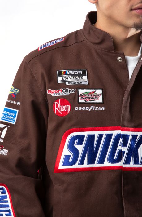 JH DESIGN Snickers Racing Jacket KYB303SN10BRN - Shiekh