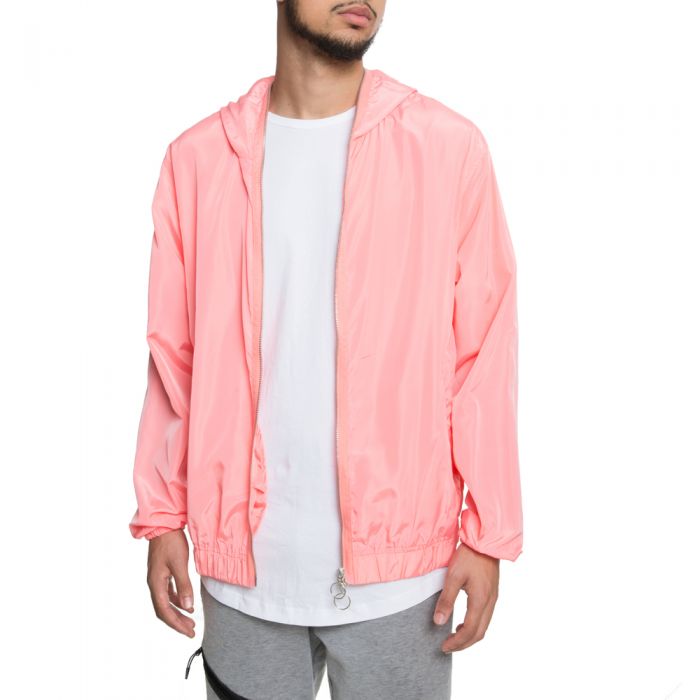 VIRGIN FULL ZIP NYLON JACKET NPINK - Shiekh