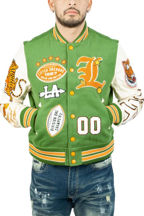 LIFTED ANCHORS Champion Letterman Jacket LAFL22-14 - Shiekh