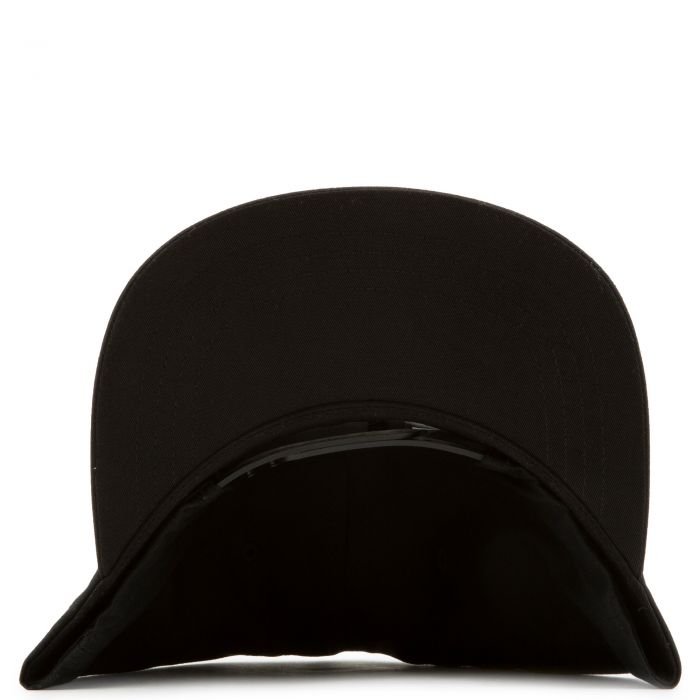 ANOTHER ENEMY Death Metal Logo Snapback Hat AE-DMLH-BLK - Shiekh