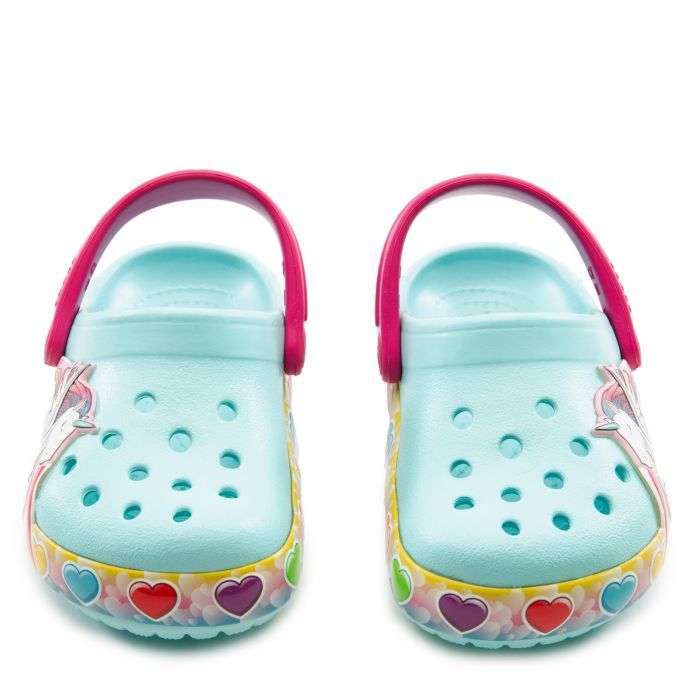 CROCS (GS) Fun Lab Unicorn Lights Clog 207071-4O9 - Shiekh