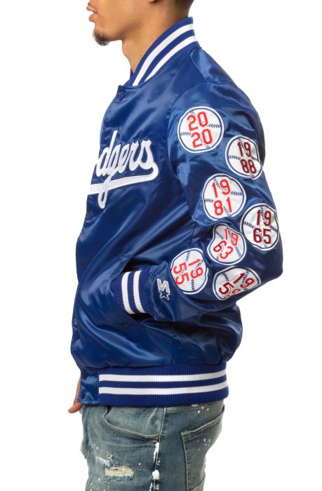 STARTER Los Angeles Dodgers Champs Varsity Jacket LS170640-LAD - Shiekh