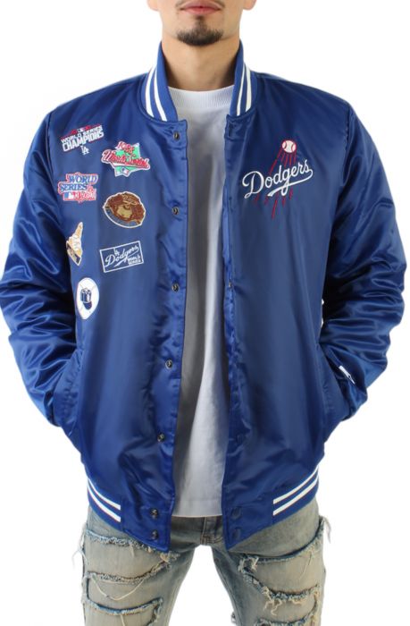 STARTER MLB Dodgers Champions Jacket LS350426 LAD - Shiekh