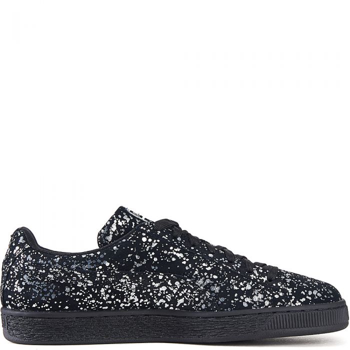 PUMA Men's Suede Splatter Metallic Casual Sneaker 36182902 - Shiekh