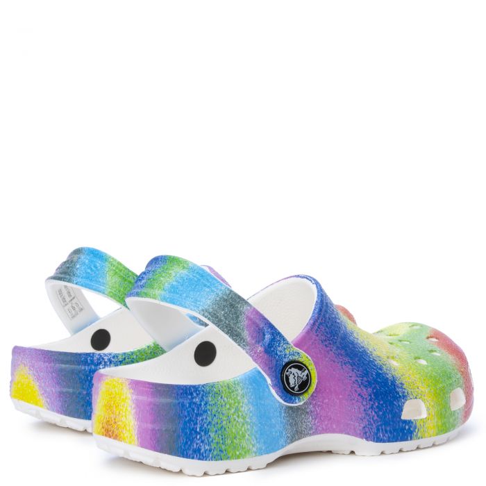 CROCS Kids Classic Spray Dye Clog 208080-94S - Shiekh