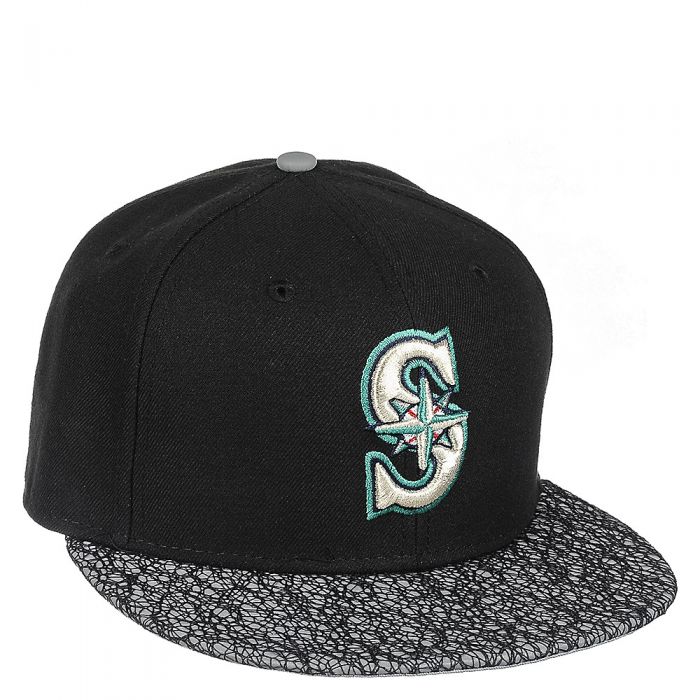 NEW ERA CAPS Seattle Mariners Fitted Cap 80179086 - Shiekh