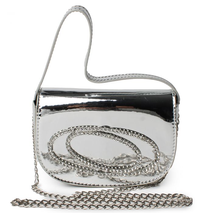 H&D ACCESSORIES, INC Crossbody Chain Purse HPC5844-SL - Shiekh