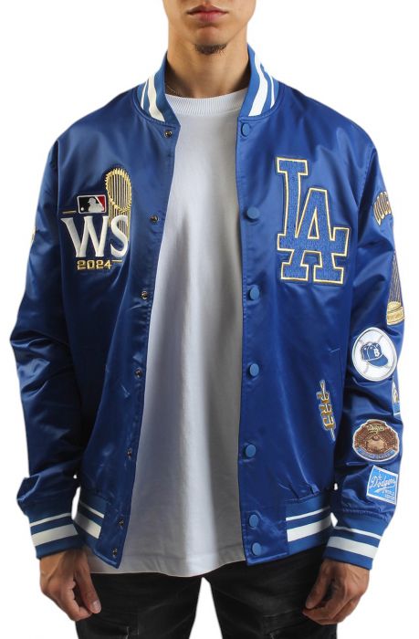 PRO STANDARD Dodgers World Series Champs Jacket LLD6315470-DBL - Shiekh