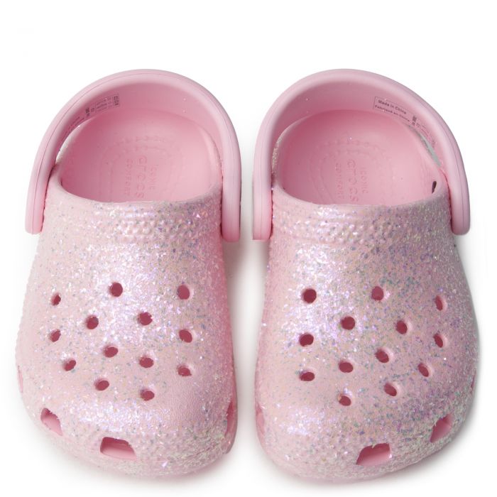 CROCS Toddler Classic Glitter Clog 206992-6S0 - Shiekh