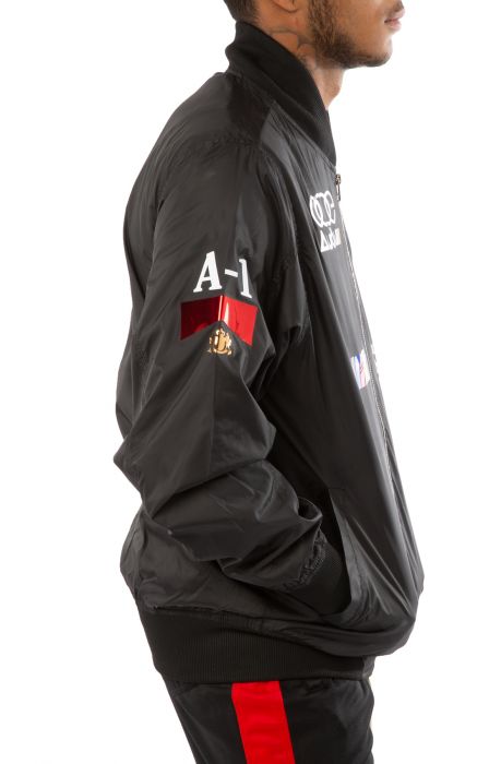 BLEECKER AND MERCER Motorsport Jacket J781-BLK - Shiekh