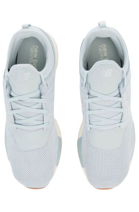 NEW BALANCE The 247 Sneaker in Light Porcelain and Sea Salt MRL247LP ...