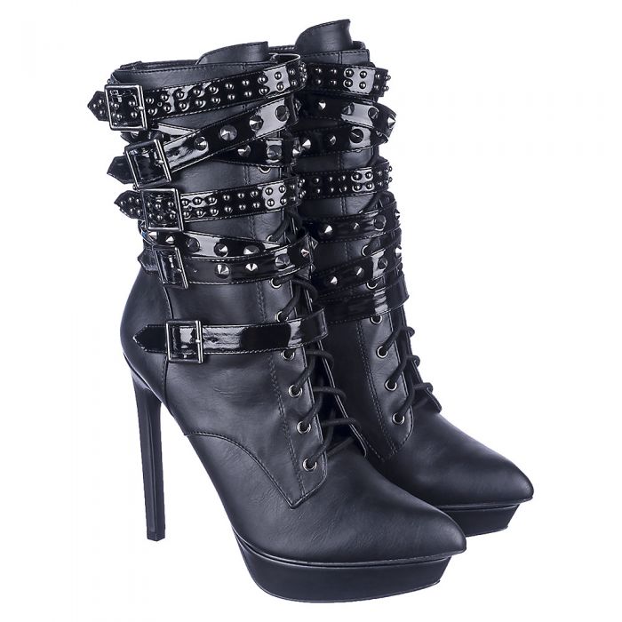 PRIVILEGED. Women's High Heel Boot Lift Off LIFT OFF/BLACK - Shiekh