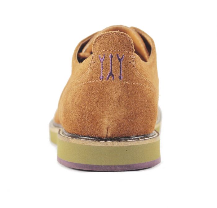 JD FISK JD Fisk for Men: Jenson Suede Oxford Oxford JENSON TOB - Shiekh