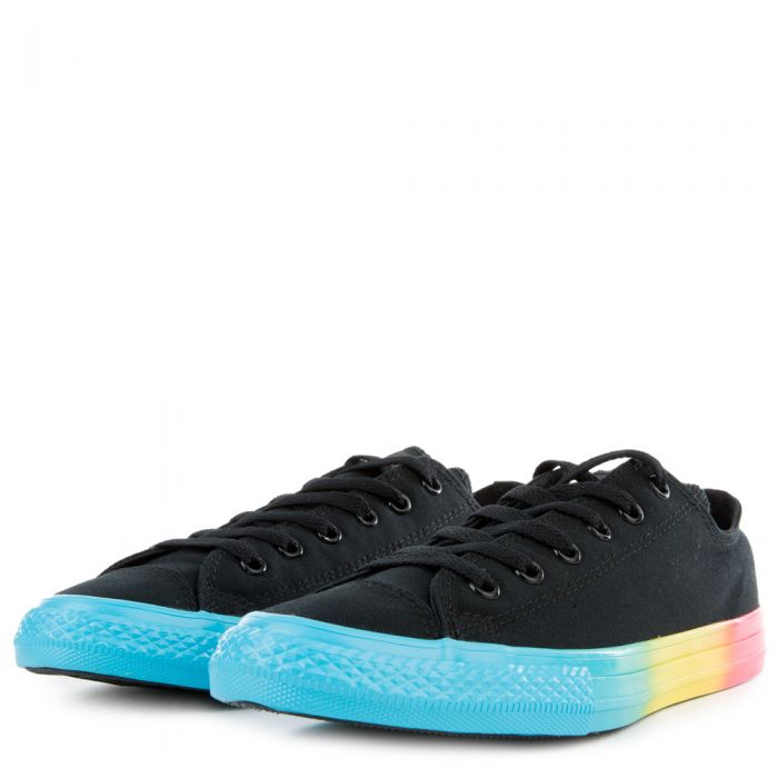 CONVERSE (GS) CHUCK TAYLOR ALL STAR RAINBOW ICE LOW TOP 664199F - Shiekh