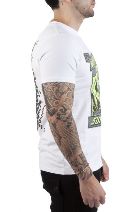 HUDSON DJ Doom Bender Tee 328B-WHT - Shiekh