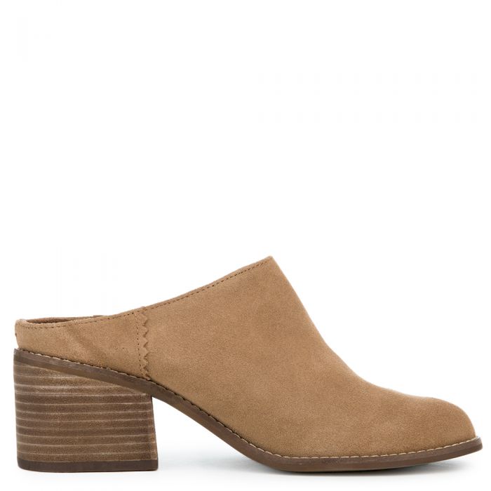 TOMS Toms Leila Toffee Suede Mule 10010915 - Shiekh