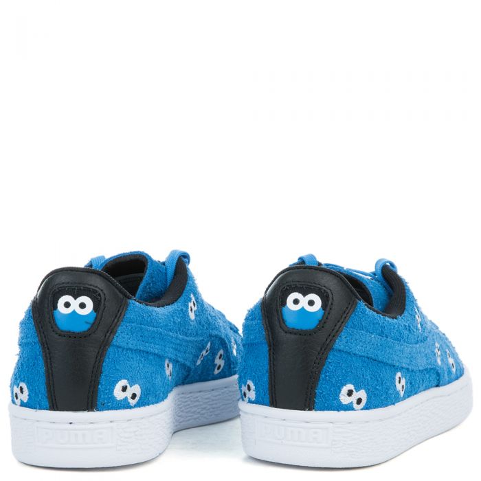 PUMA Unisex x Sesame Street Suede Blue Sneaker 36326901 - Shiekh