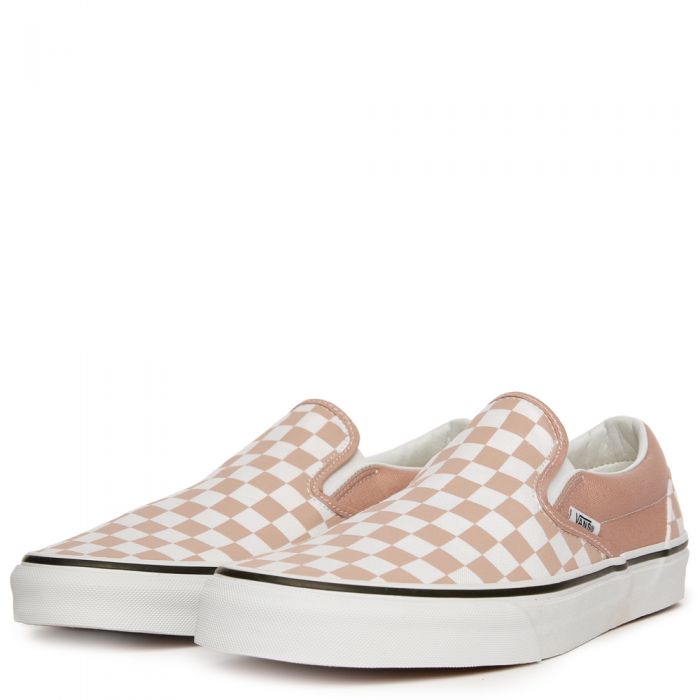 VANS WOMEN'S VANS CLASSIC SLIP-ON (CHECKERBOARD) VN0A38F7QTH - Shiekh