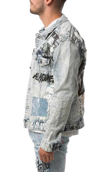 SMOKE RISE Conway Denim Jacket SJJ21263 - Shiekh