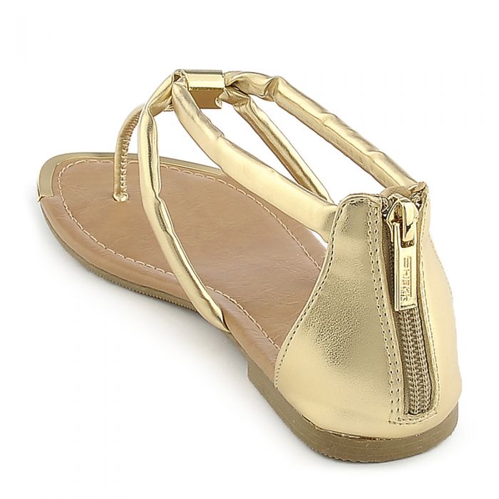 FORTUNE DYNAMICS Harty Flat Sandals FD HARTY GLD - Shiekh