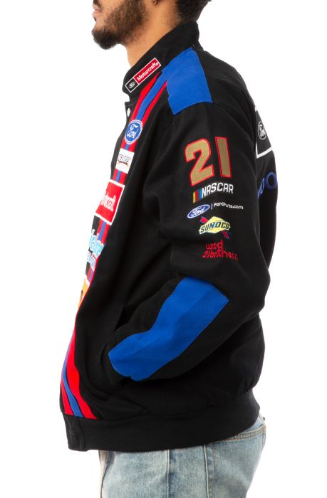 JH DESIGN Ford Motorcraft Nascar Racing Jacket MDB303MC20-BLK - Shiekh