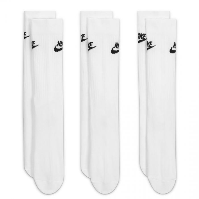 NIKE Sportswear Everyday Essential Crew Socks (3 Pairs) DX5025 100 - Shiekh