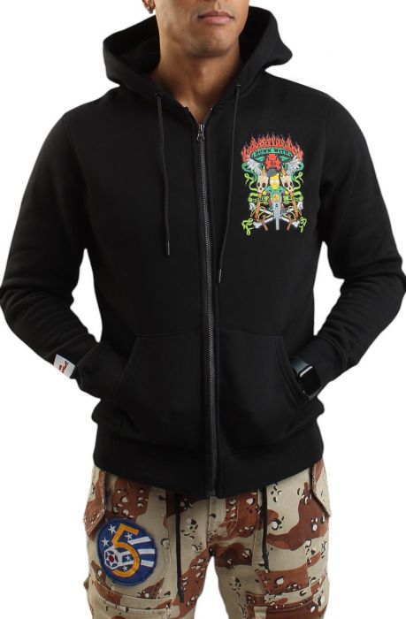 MAXIMA The Simpson Down With Homework Hoodie FM50489-BLK - Shiekh