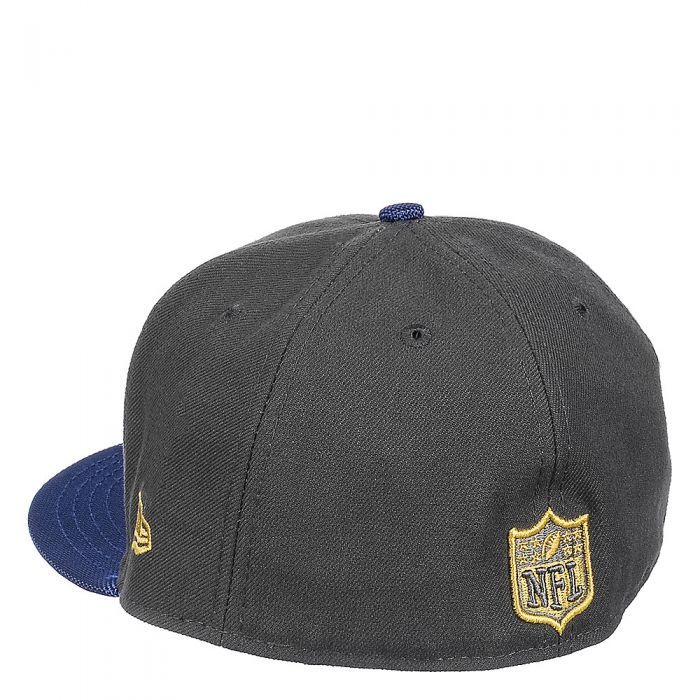 NEW ERA CAPS Indianapolis Colts Grey Fitted Cap 11186597 - Shiekh