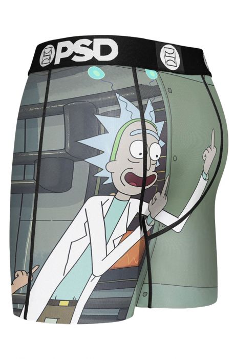 PSD Rick and Morty Flip Off Boxer Briefs E12011086 - Shiekh