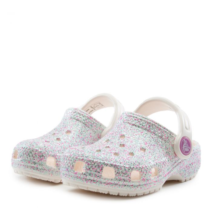 CROCS Kids Classic Glitter Clog 205441-159 - Shiekh