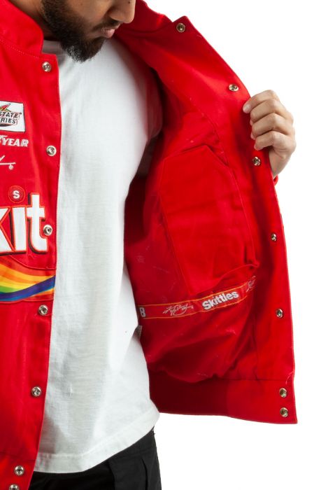 JH DESIGN Skittles Racing 2022 Jacket KYB303SK22-RED - Shiekh