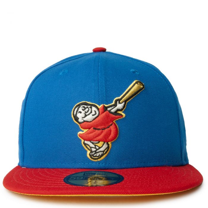 NEW ERA CAPS Padres Blue Red 59Fifty Fitted Hat 70740094 - Shiekh