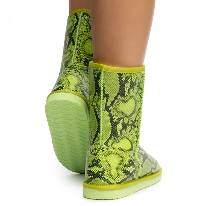 CAPE ROBBIN Lizzard Booties LIZZARD-NEOL - Shiekh