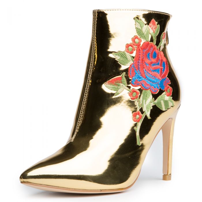 CAPE ROBBIN Mini-101 Bootie MINI-101/GOLD - Shiekh