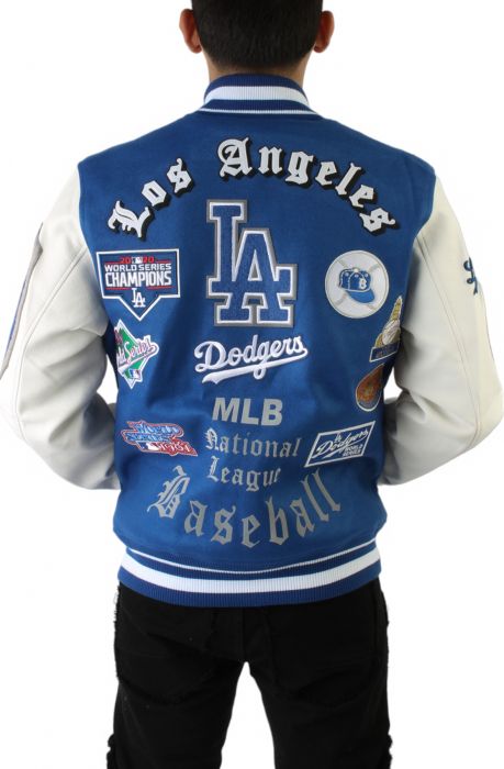 PRO STANDARD Dodgers Varsity Jacket LLD633515-DBW - Shiekh