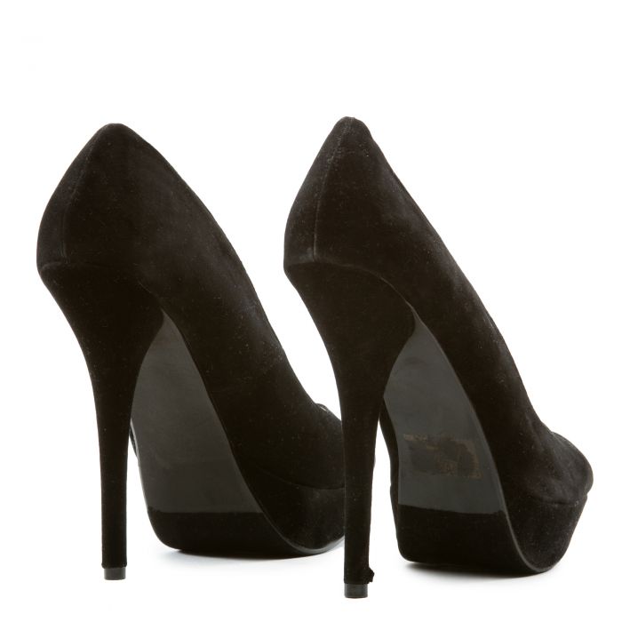 POSH Prom High Heel Pumps PROM/BLACK/BLACK - Shiekh