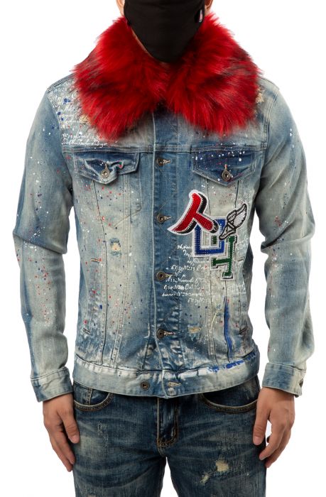 SMOKE RISE Johnny Blaze Jacket JJ20729-BLAZE - Shiekh