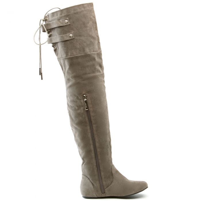 POSH Bravo Flat Boot BRAVO/GREY - Shiekh